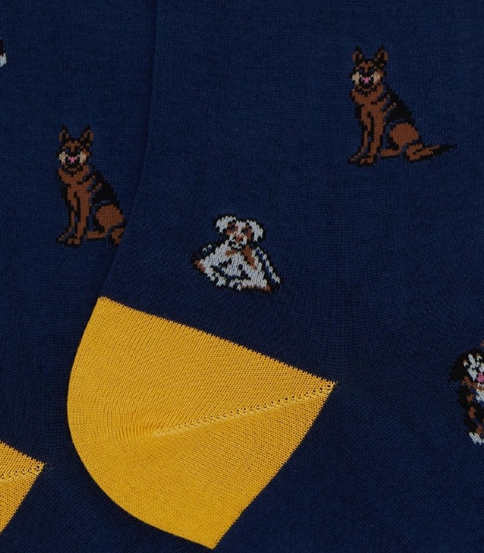 Gallo calze lunghe uomo cotone con fantasia cani - Paoletto al Corso ... Gallo calze lunghe uomo cotone con fantasia cani - Paoletto al Corso ...
